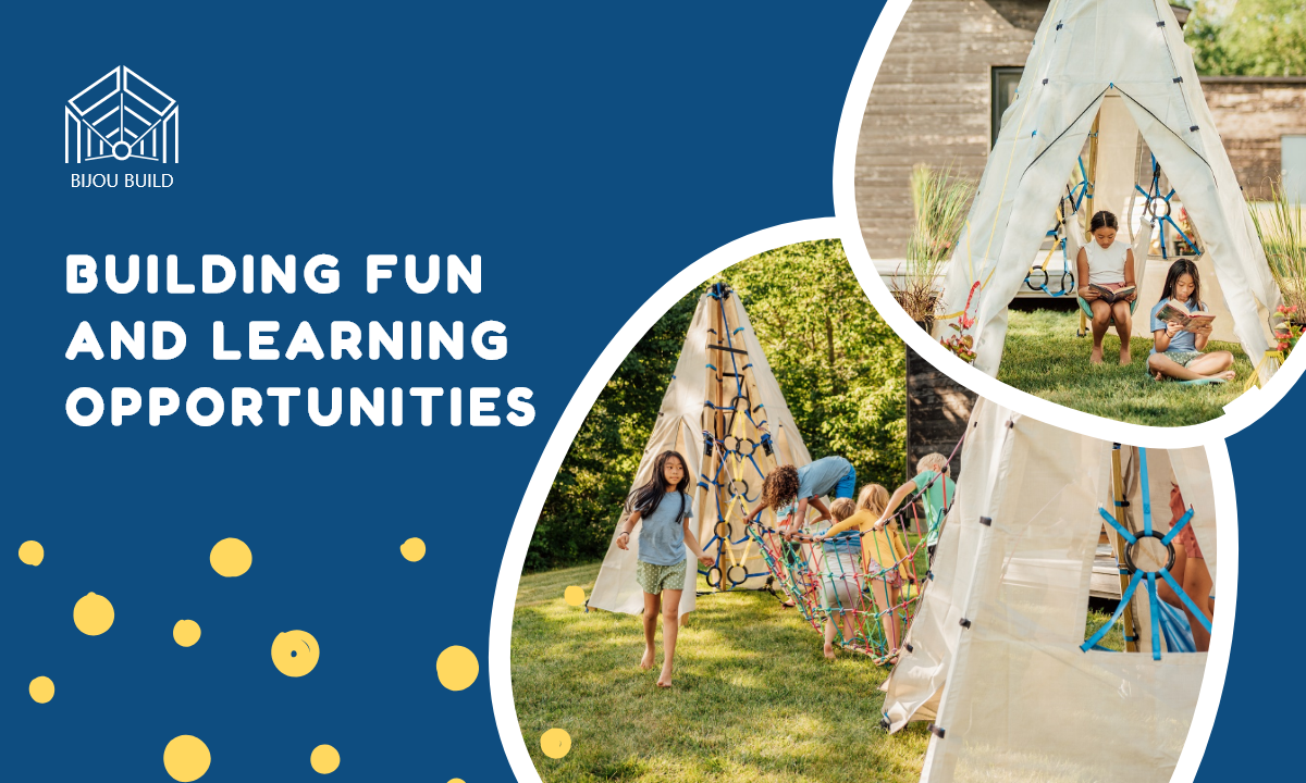 DIY Outdoor Play Structures that Offer Learning Opportunities – Bijou Build